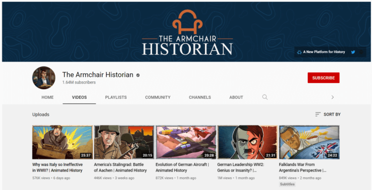 My Favorite YouTube History Channels: Which One Is the Best for You ...
